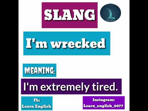 English Slang | Everyday English Slang | American English Slang | Daily Use English Slang