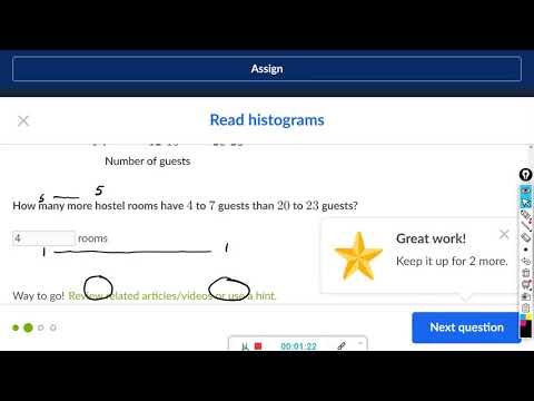 Read histograms : Khan Academy