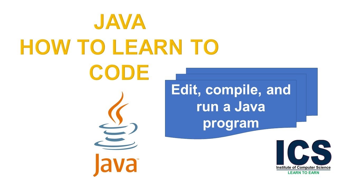 #Edit, compile, and run a #Java program