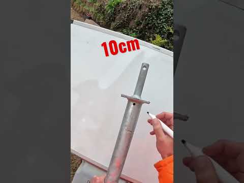 Carport Pfostenträger richtig einbetonieren #diy #Carport