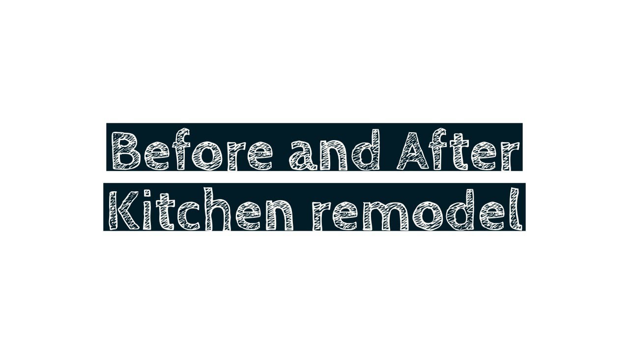 Before and After Kitchen Remodel - Cape Cod House