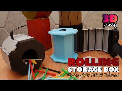 Rolling Storage Box by 3d-printy - Thingiverse