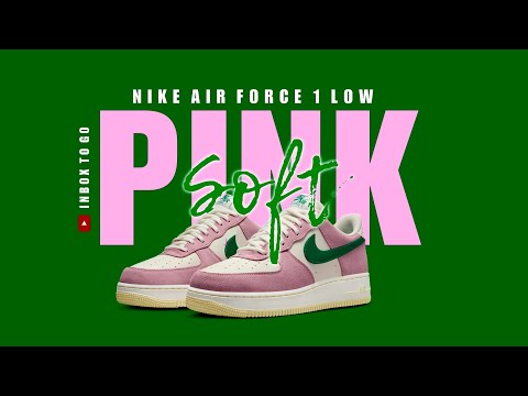 SOFT PINK AND MALACHITE 2024 Nike Aor Force 1 Low DETAILED LOOK + INFORMATION