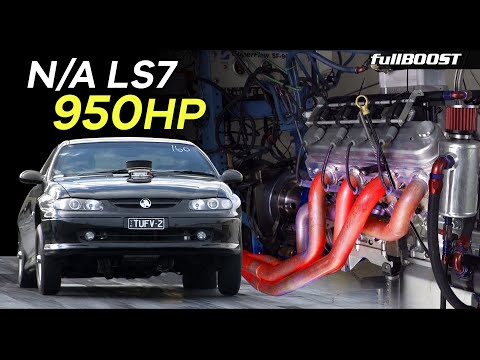 Listen to This Naturally Aspirated LS7 Make 950 HP on a Dyno