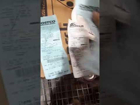 here are my 3 Costco receipts
