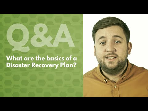 What are the Basics of a Disaster Recovery Plan? - Hyve Managed Hosting Q&A