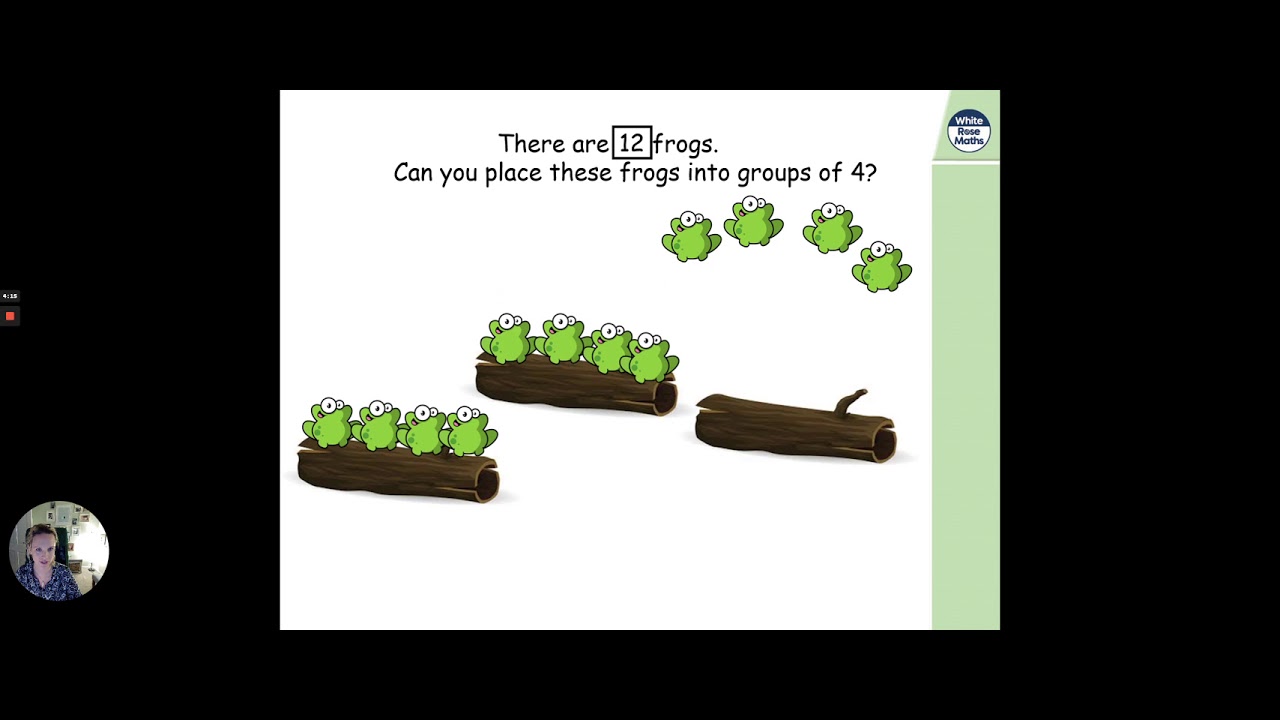 Wednesday Maths - making equal groups  - grouping recap