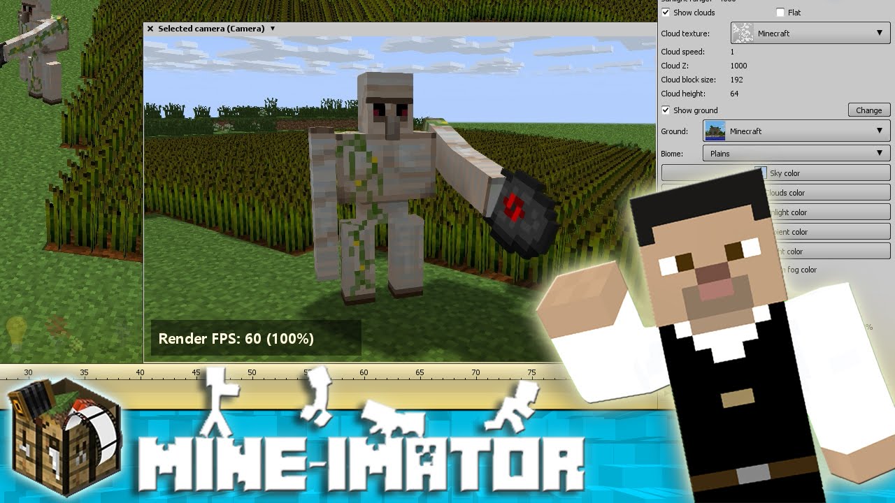 Mine-imator Tutorial - Setting Up A Scene | 2