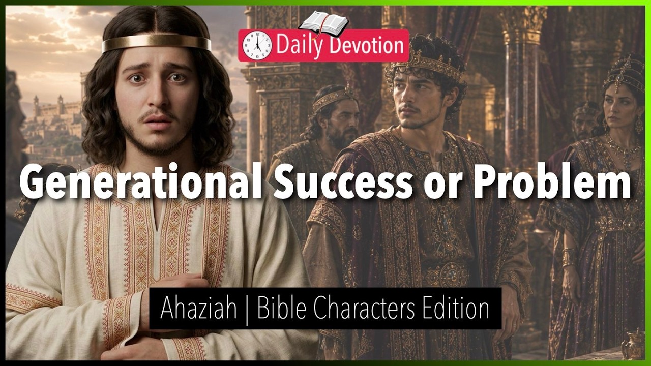 May 19: Generational Success or Problem - Ahaziah - 2 Chronicles 22 - 365 Daily Devotions