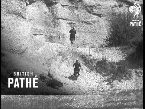 Selected Originals - World News - Germany Testing Motorcycles (1956)