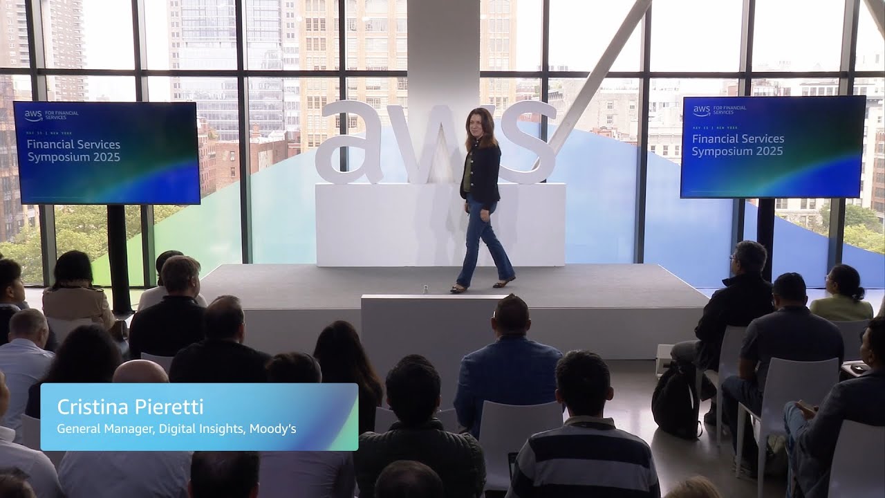 AWS Financial Services Symposium 2025 - Moody's multi-agent AI for workflow automation