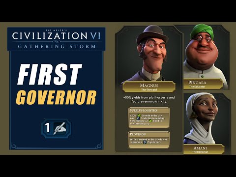 💡What is the best Governor to pick in Civ 6 Gathering Storm?