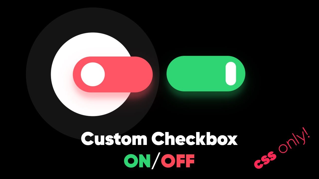 How to Design Toggle Switch using html css - day night mode