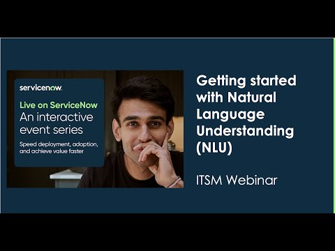 ITSM: Getting started with Natural Language Understanding (NLU)