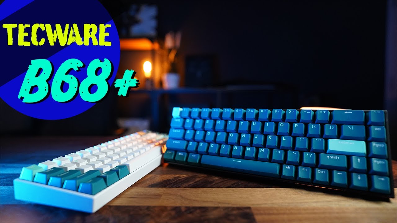 Tecware B68+ Keyboard Review - Mechanical + RGB + Wireless +  Less than $100!