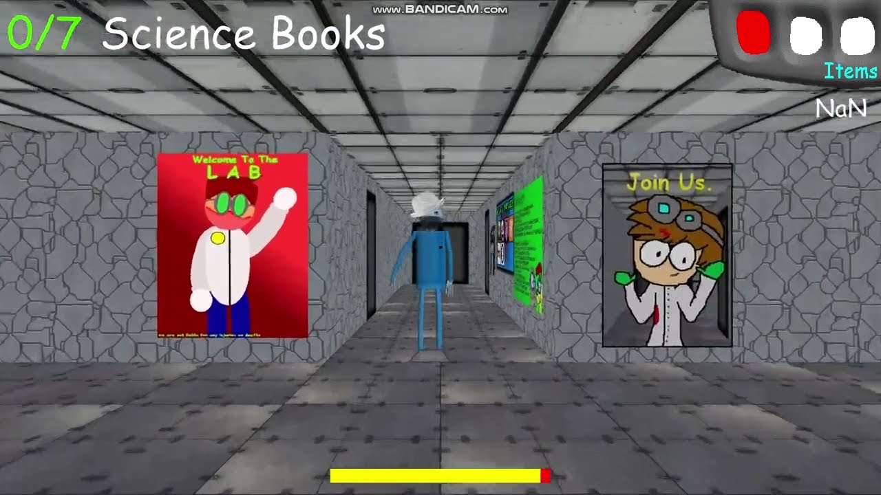 Beating Baldi's Basics The Old Laboratory Chapter 3 Remake
