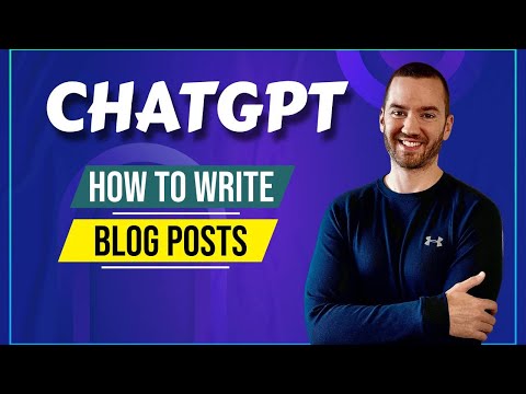 How To Write A Blog Post With ChatGPT (ChatGPT Blog Prompts)
