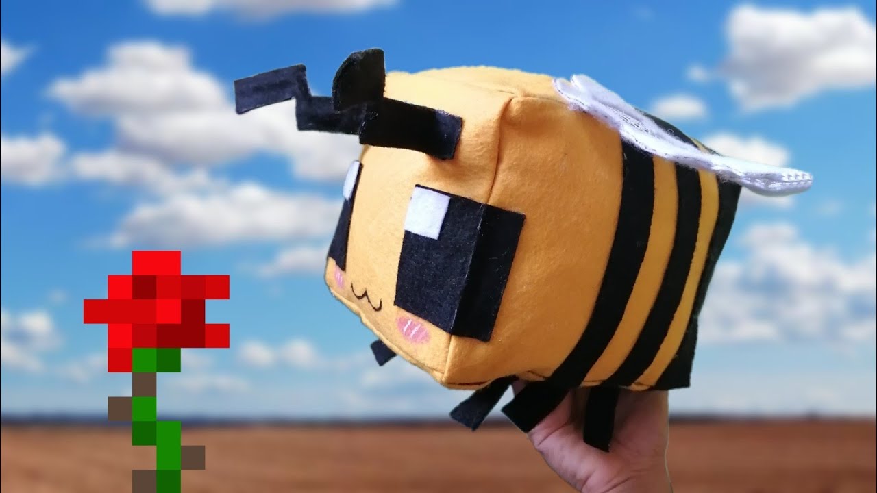 Abeja Minecraft Tutorial | Peluche Abeja Minecraft