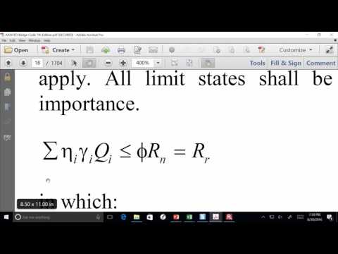 CE 618 Lecture 02b: AASHTO Specifications & Limit States (2016.08.31)
