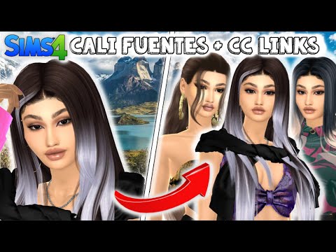Cali Fuentes (Sim Lookbook + CC Links) - Sims 4 CAS