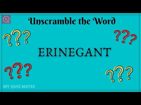 Unscramble the word | Jumbled words | Scrambled words game | Scrambled words | Word Scramble