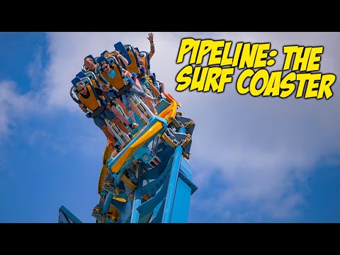 PIPELINE: The Surf Coaster - Off Ride - SeaWorld Orlando