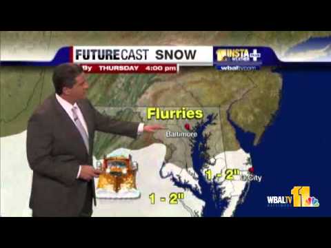 Tony: Snow In Southern Maryland?