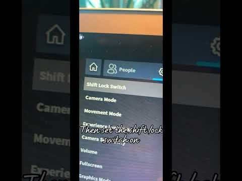 How to shift lock! (its only work on computer)