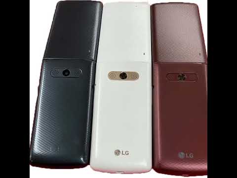 Unlocked Original LG Smart Folder 4G LTE Mobile Phone Unlocked LG X100 3.3'' 2GB RAM 16GB ROM 4