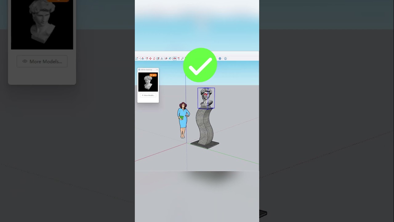 The fastest way to create sculpture models