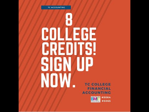 TC College Financial Accounting #5064 & #5065