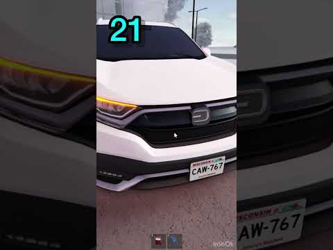 Comparing All Honda CR-V’s in Greenville (Roblox) #shorts