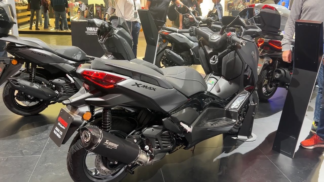 New Yamaha XMAX 125 Tech MAX+ (2026) – Heated Seats & Electric Screen! | Full Walkaround -EICMA 2025