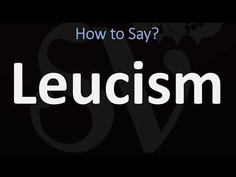 How to Pronounce Leucism? (CORRECTLY)