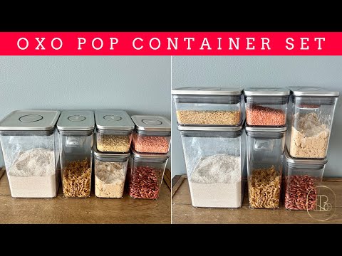 Keep Your Pantry Organized And Your Food Fresh With Our Airtight Oxo Containers!