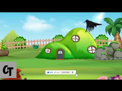 The Thirsty Crow Story In Urdu - Moral Story For kids