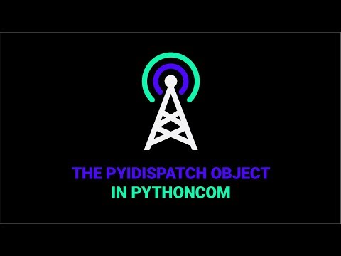How to Use the PyIDispatch Object in Pythoncom
