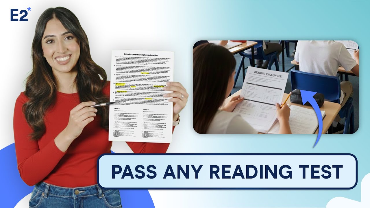 How To Pass ANY English Reading Test!
