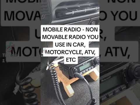 Mobile radios and the Setups...