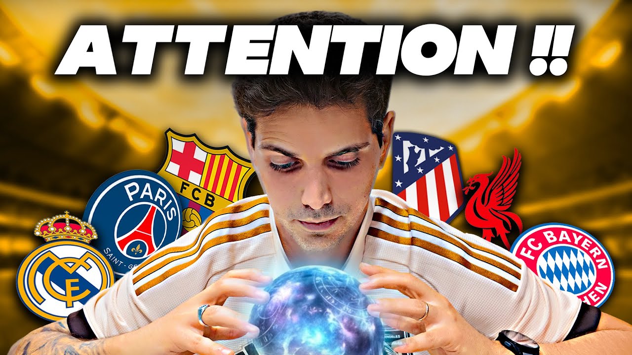 MES PRONOS pour les 1/4 de finale de LIGUE des CHAMPIONS ! 