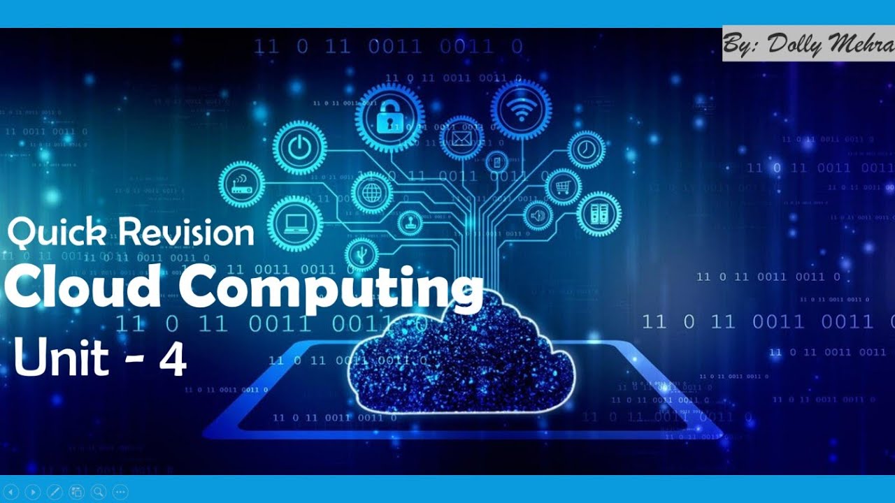 Unit - 4 | Cloud Computing | Quick Revision | Dolly Mehra