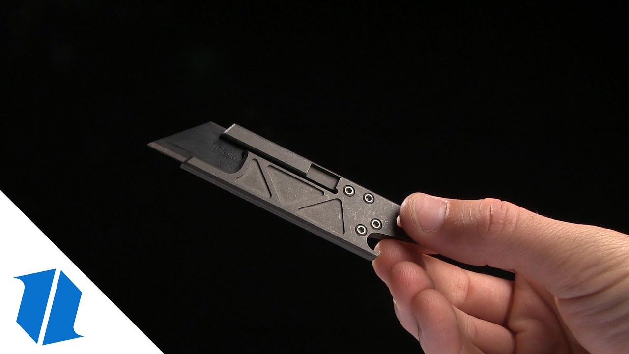 Rexford RUT V3 - Titanium Utility Tool | Black Blade | Blade HQ Exclusive