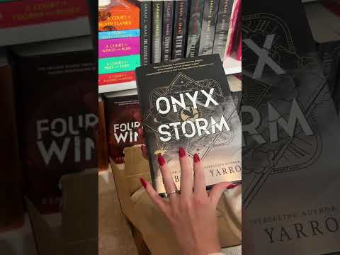 onyx storm special edition πβ¨ #booktube #unboxing #fantasybooks