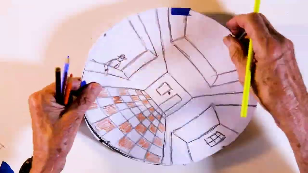 Flat Six-Point Perspective Drawing | How to Draw Using Perspective with Dick Termes