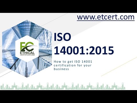 iso 14001 certification