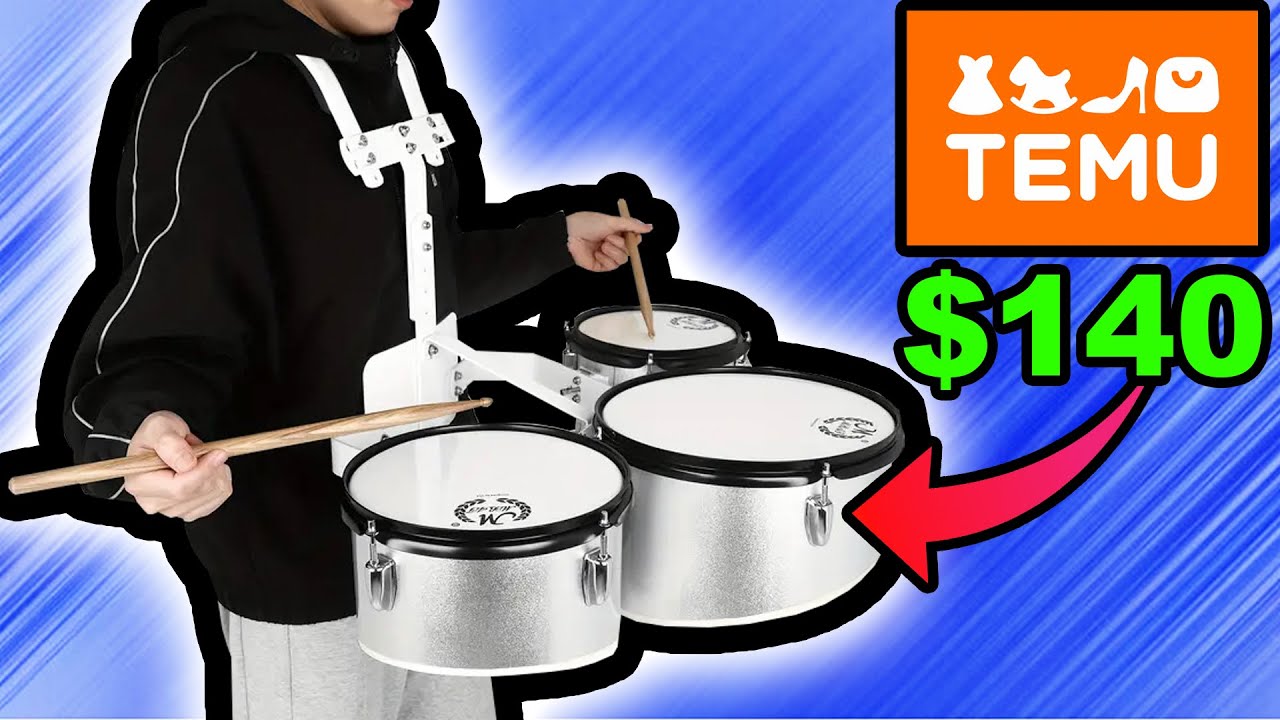 I Ordered the CHEAPEST Drums on Temu!
