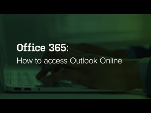 Outlook Online: Office 365 Basics