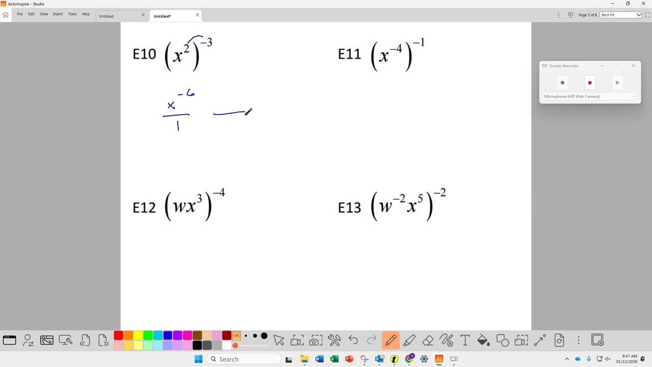 Algebra 1 Notes 7-3