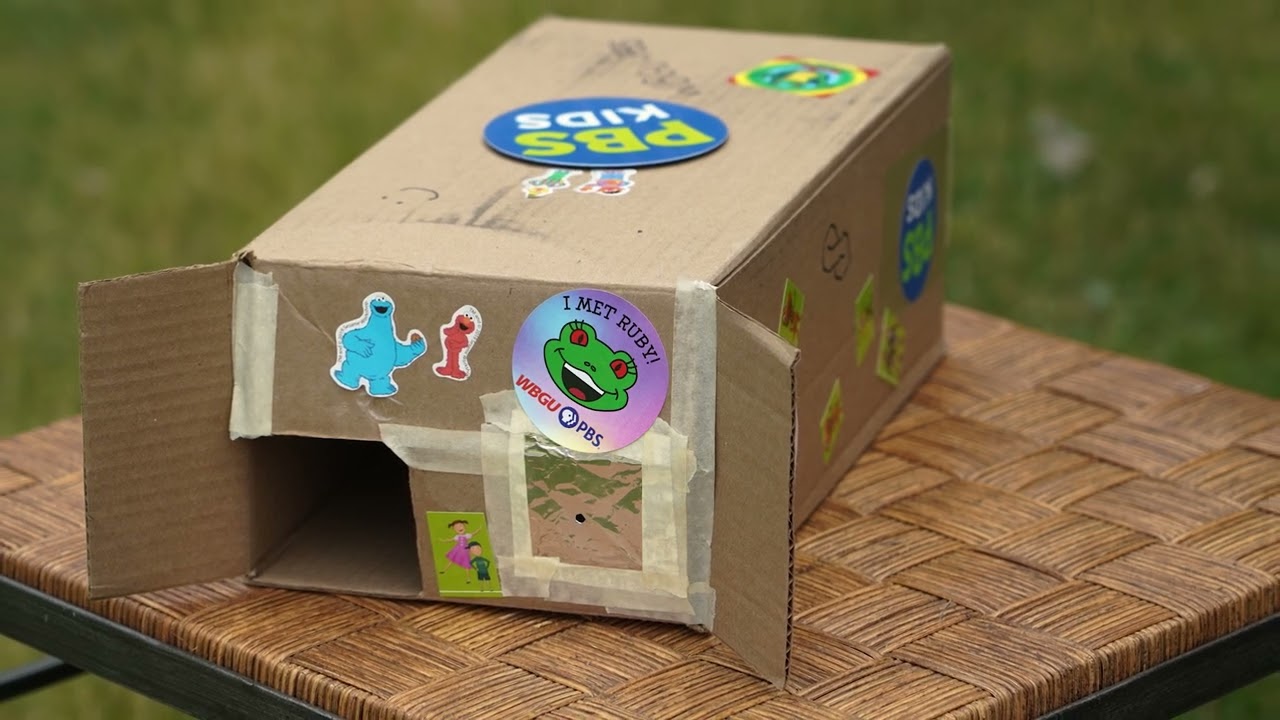 How to Safely View an Eclipse (Pinhole Viewer)