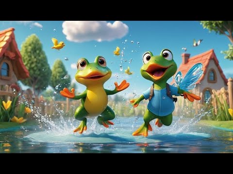 Rain Rain, Please Come Play | Cheerful Nursery Rhyme for Toddlers | Fun Rainy Day Song